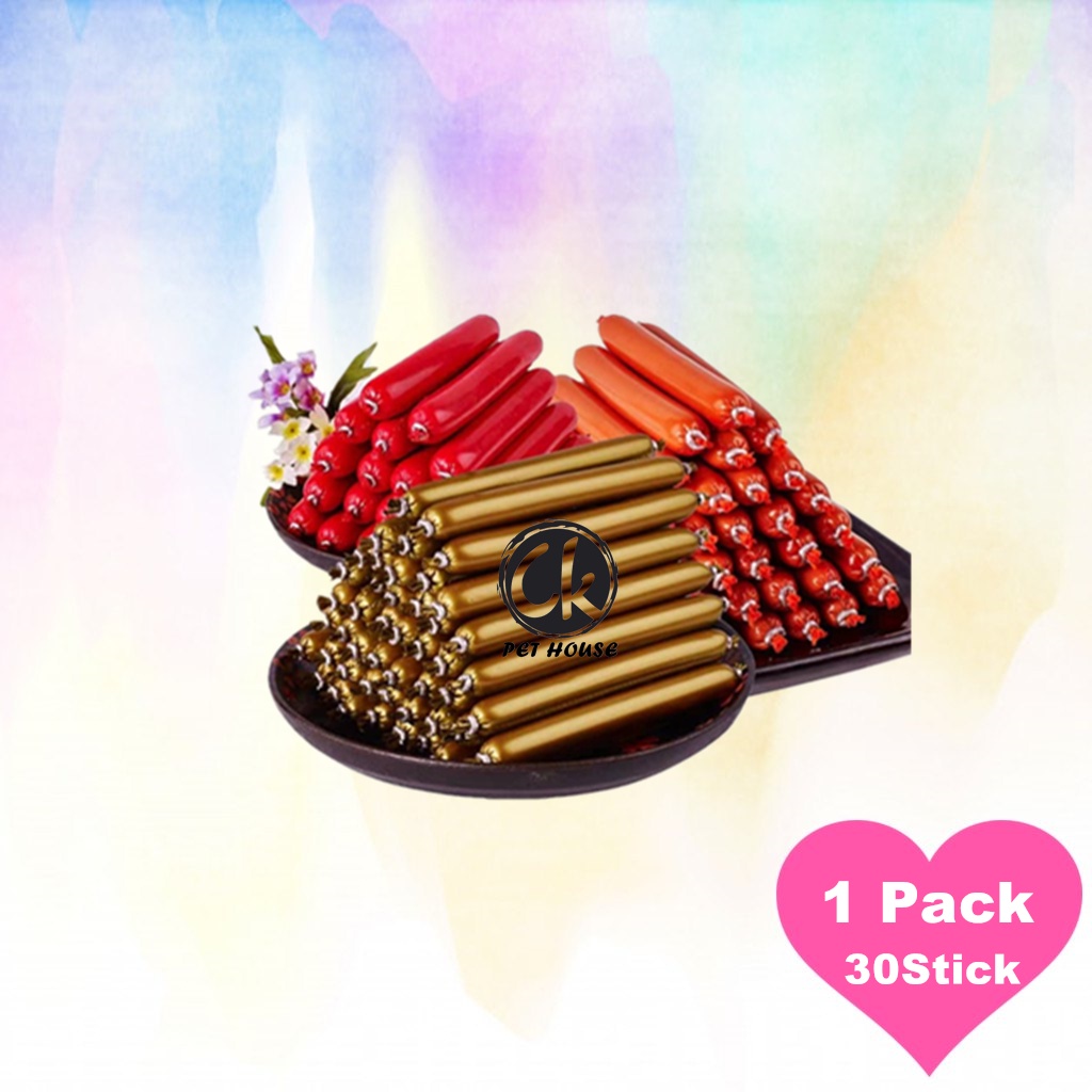 CK Pet Sausage 30S' Cat Sausage Dog Sausage Treats Snack | Shopee Malaysia