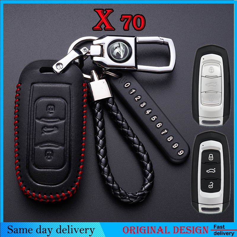 proton x70 key cover Remote Key Leather Key Case Accessories | Shopee ...