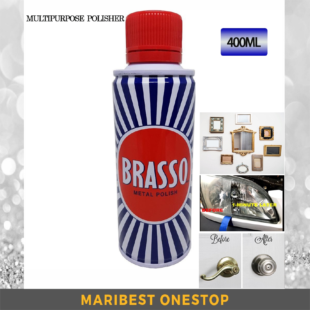 BRASSO LIQUID POLISH -400ML | Shopee Malaysia