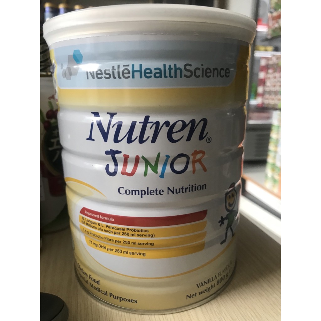 Nutren Junior Switzerland 800g Weight Gain Milk (For Children From 1-10 ...