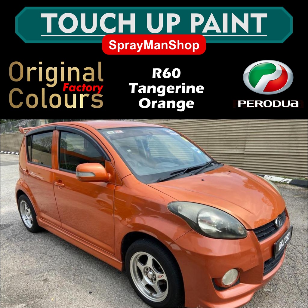 Perodua MYVI Spray Paint For Touch Up All Original Factory Colours ...