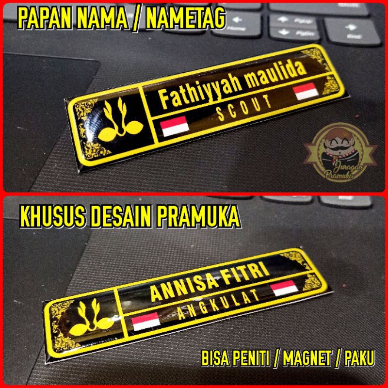 MINIMAL Scout edition nameplate (minimum order 5 pcs) (custom - scout ...