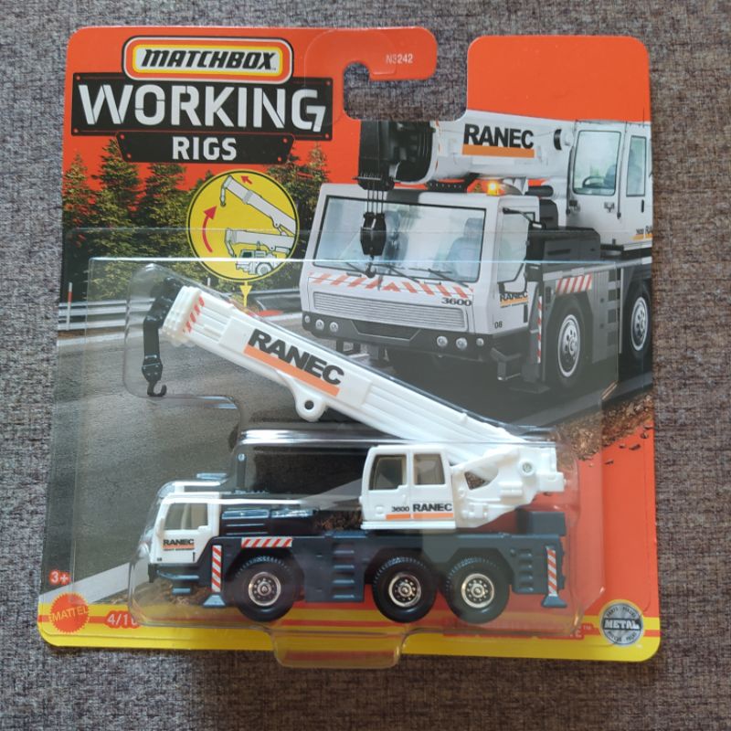 Matchbox Working Rigs MBX Mobile Crane | Shopee Malaysia