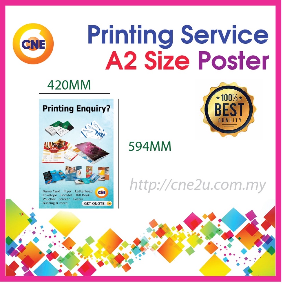 A1 / A2 Poster Printing Synthetic Paper / Poster / 海报印刷 | Shopee Malaysia