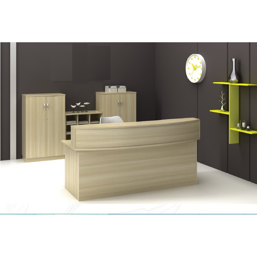 Ex Series Reception Counter Office Table EXCT-1800/2100 | Shopee Malaysia
