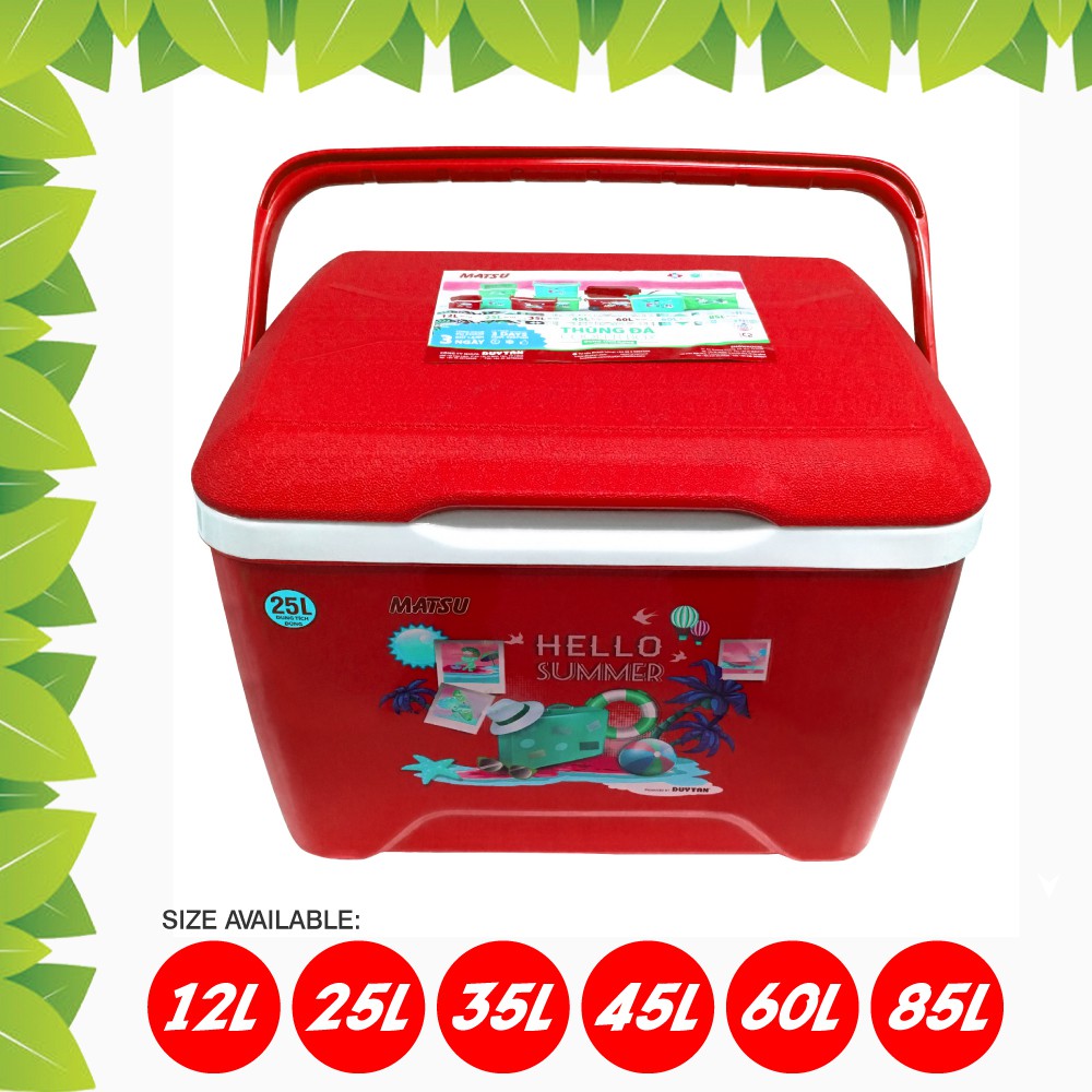 Cooler Box 12L (Red) | Shopee Malaysia