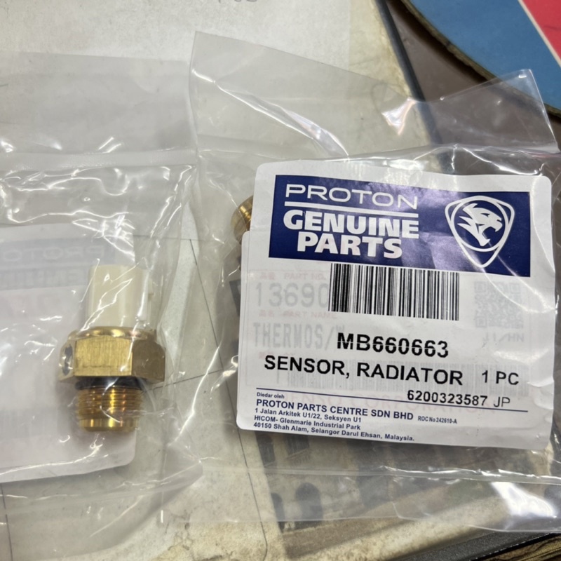 PROTON WIRA RADIATOR FAN SWITCH (ORIGINAL) MB660663 | Shopee Malaysia
