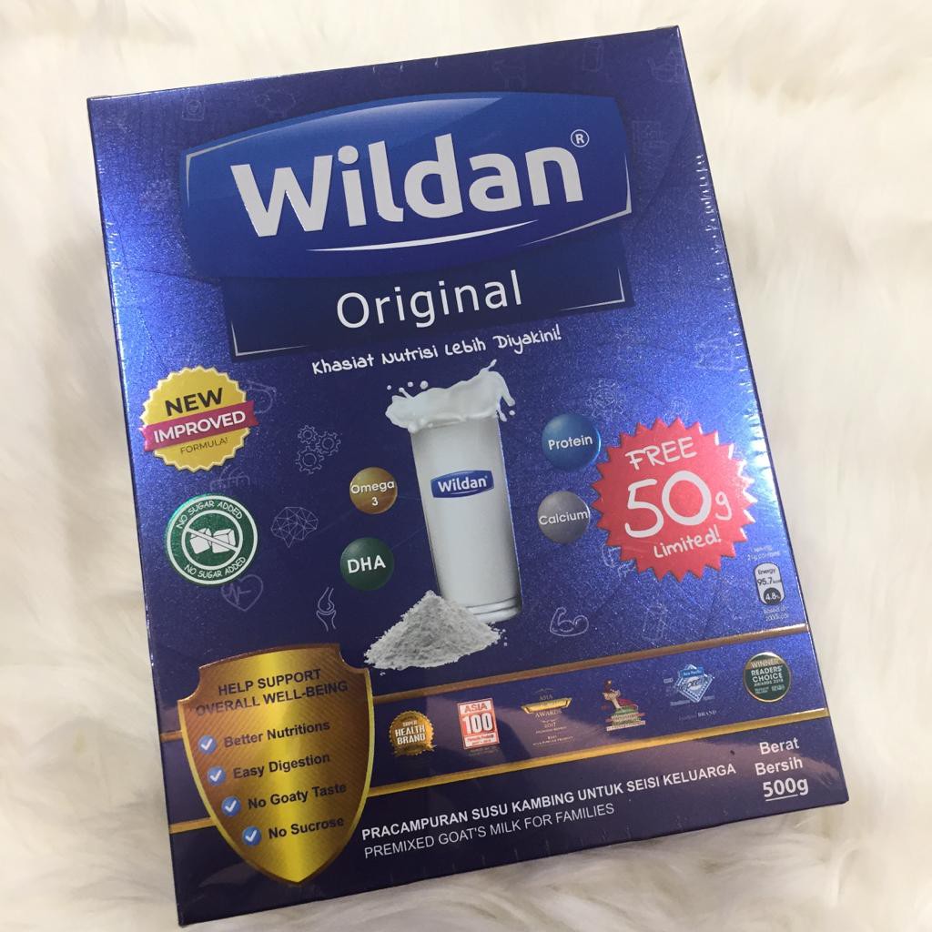 FREE POSTAGE!! Wildan Susu Kambing 500g | Shopee Malaysia