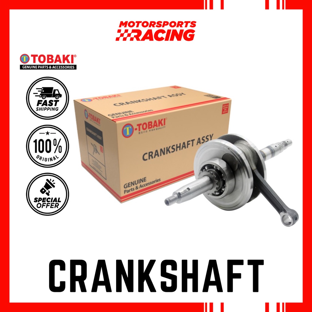 SRL115/SRL115 FI👈 TOBAKI STANDARD CRANKSHAFT ASSY [READY STOCK] STD ...