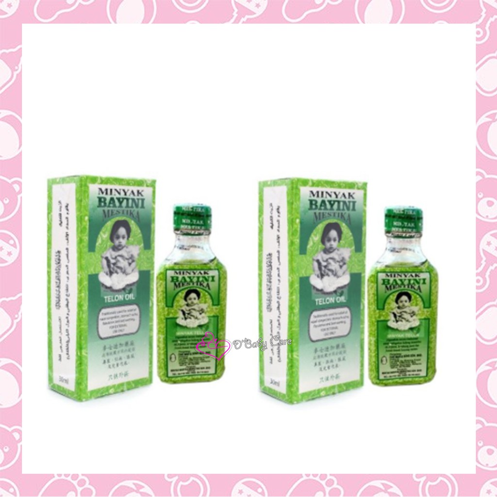 Minyak Bayini Mestika (Minyak Telon) 30ml x 2 botol | Shopee Malaysia