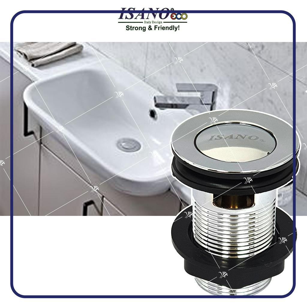 ISANO 1232SW 32MM STAINLESS STEEL POP UP SPRING OVERFLOW BASIN WASTE ...