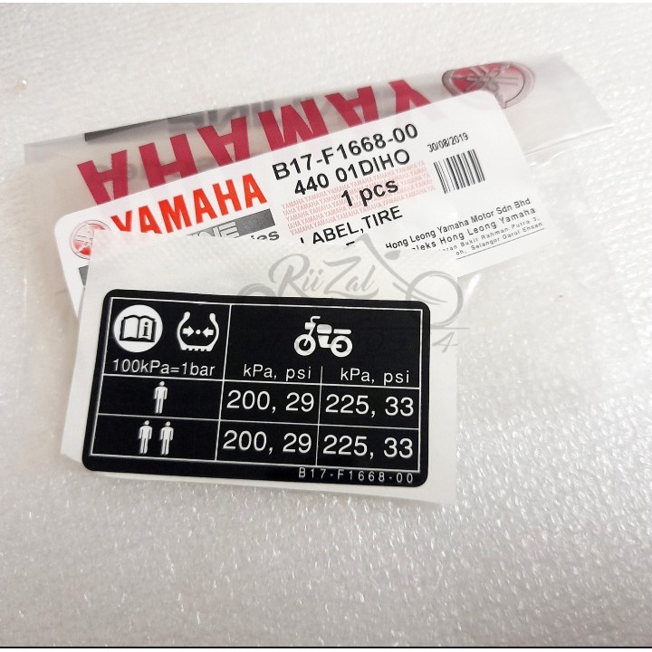 Original Stiker Arm Y15 | Shopee Malaysia