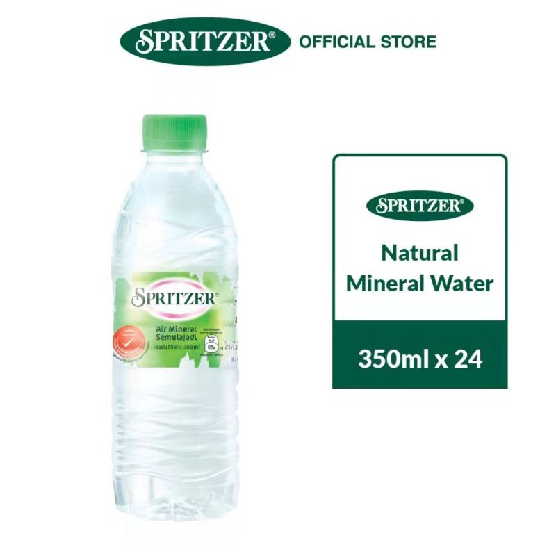 (Ready Stock In Malaysia) Spritzer Mineral Water 1 Carton (24 x 350ml) | Shopee Malaysia
