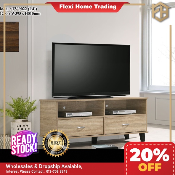 TV Cabinet 4' , Living Cabinet , Amari TV (FYTV9022) | Shopee Malaysia