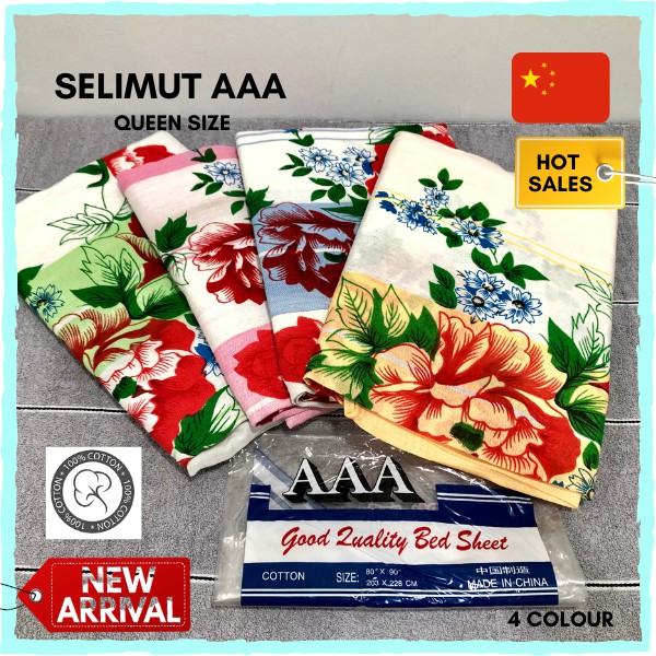 (Ready Stock!!) Selimut Legend AAA/333 Cotton (Queen Size) Bed Sheet ...