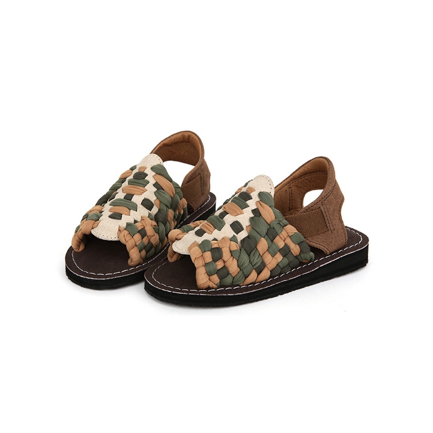 Chubasco Kids Aztec sandal olive gril shoes | Shopee Malaysia