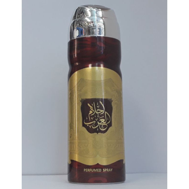 100% ORIGINAL Ahlam al Arab body spray 200 ml | Shopee Malaysia