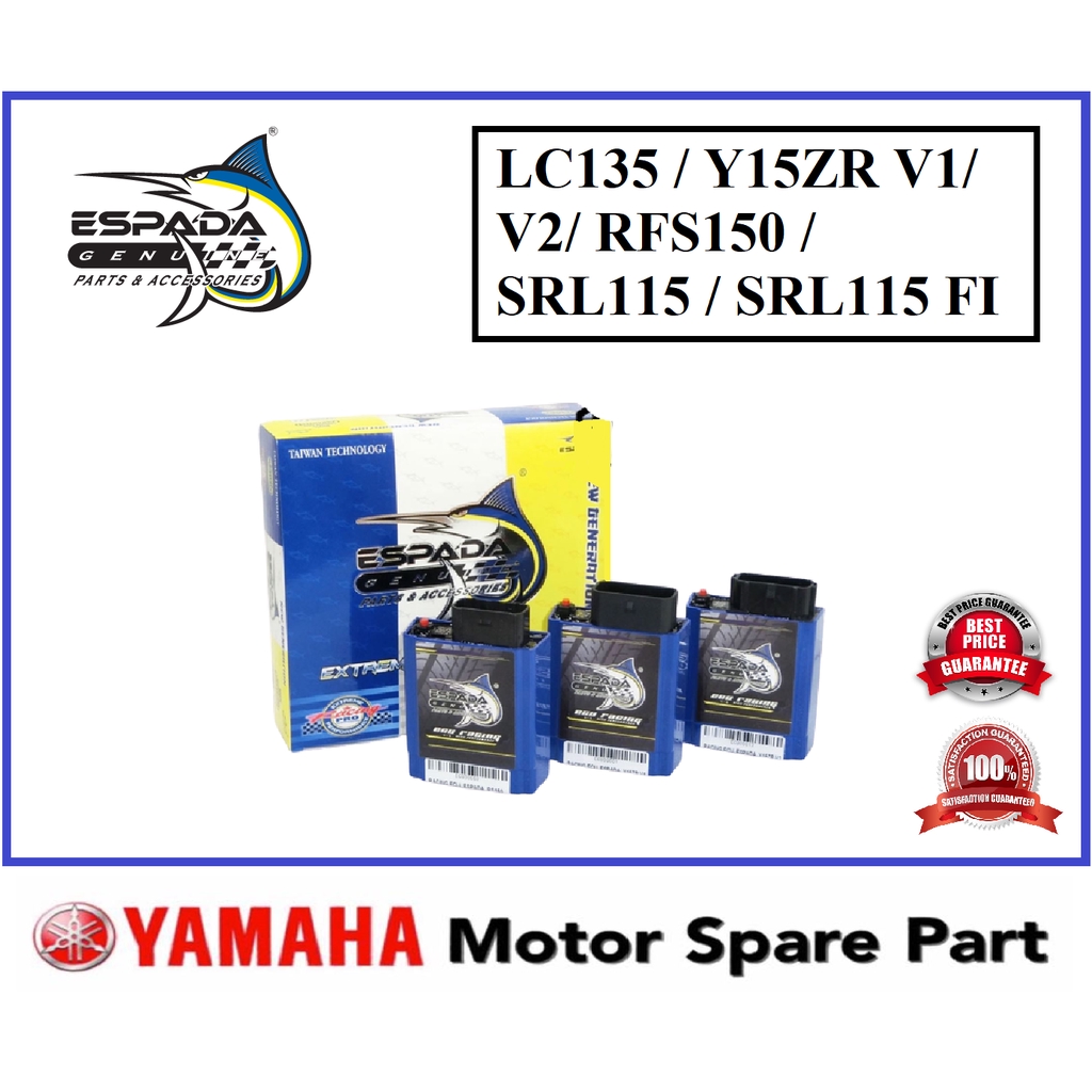 ESPAD RACING ECU // Y16ZR LC135 Y15ZR S1 ECU CDI UNIT RACING Y15ZR V1 ...