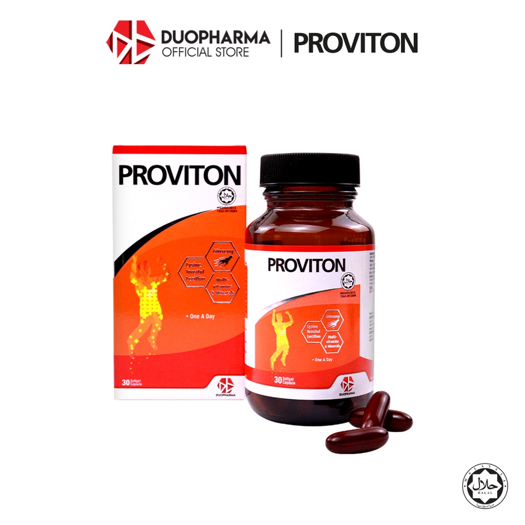 Proviton Multivitamin / Proviton Multivitamins (30's) | Shopee Malaysia