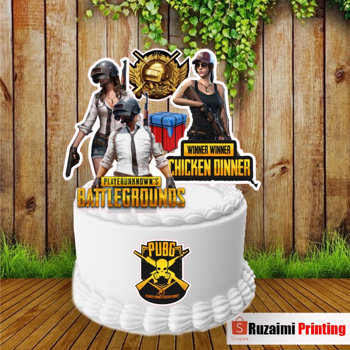 PUBG Cake Topper 003 | Shopee Malaysia