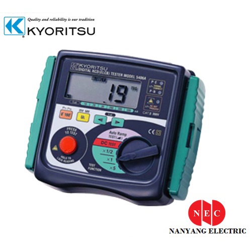 Kyoritsu 5406A Digital RCD (ELCB) Tester | Shopee Malaysia