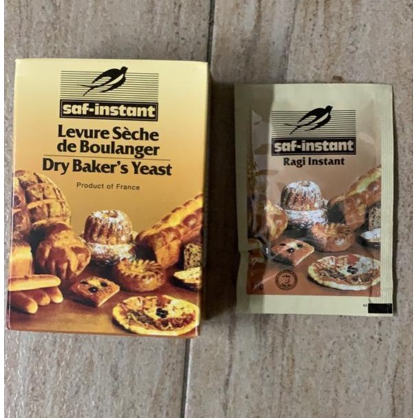 France Yeast small Packet Bread 法国面包酵母 ragi kering yis roti | Shopee ...