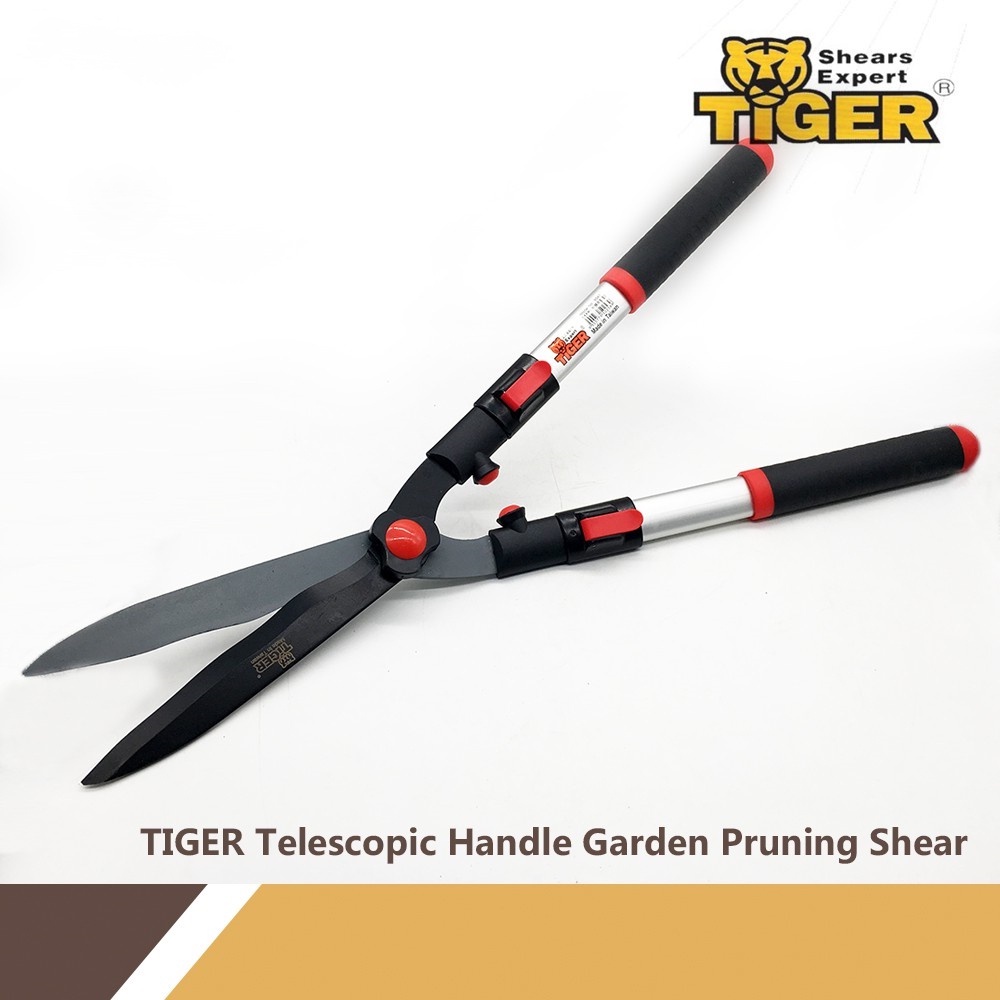 TIGER 8541 26" - 34" TENSION ADJUSTABLE TELESCOPIC HANDLE GARDEN ...