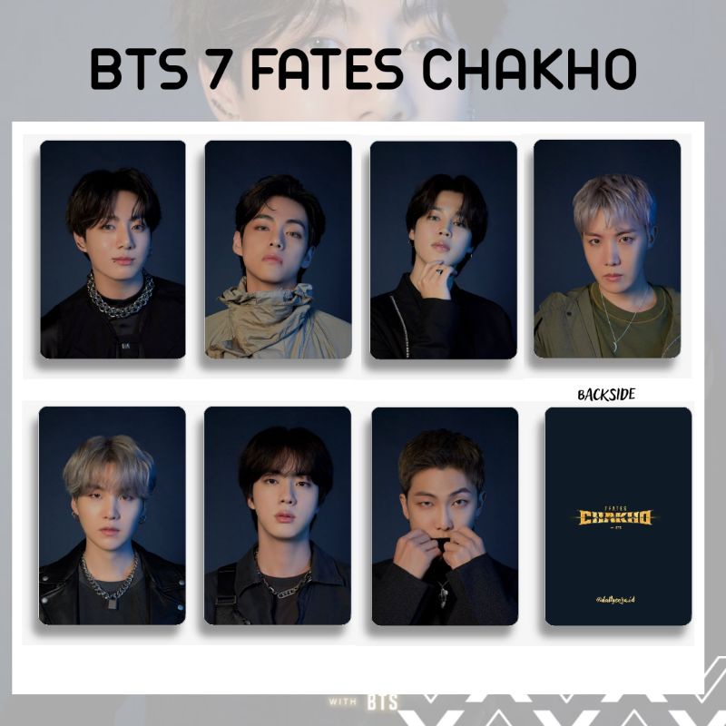 Photocard BTS 7th FATES Chakho READY Unit | Shopee Malaysia