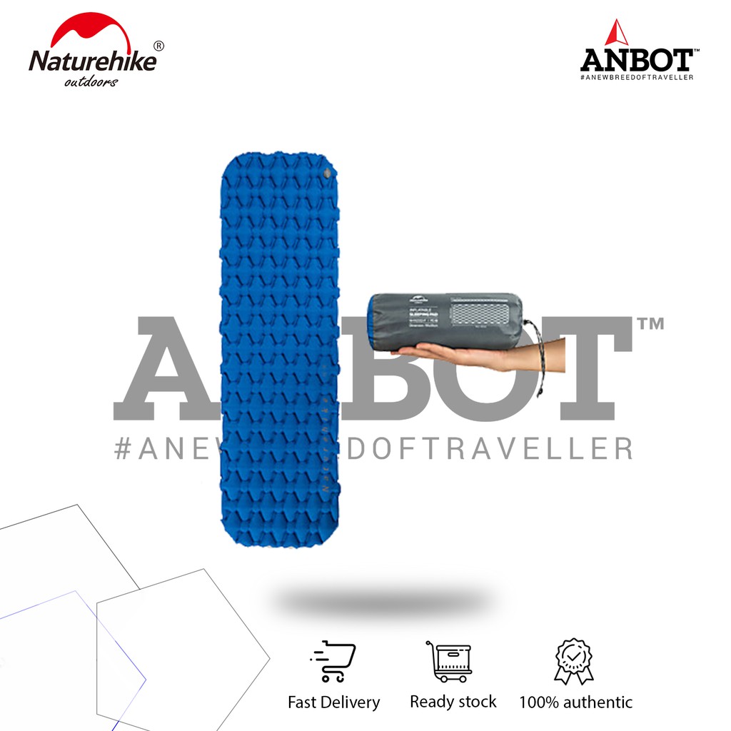 Naturehike NH19Z032-P Inflatable Sleeping Pad and NH19Q033-D Pump Sack ...