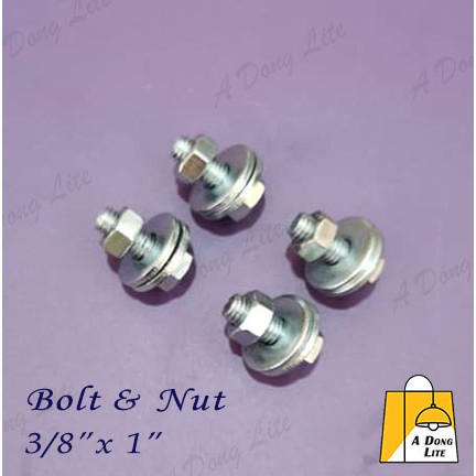 Aircon Bracket 1 HP 2 HP Wall Plug Besi Sleeve Anchor Screw Bolt and ...