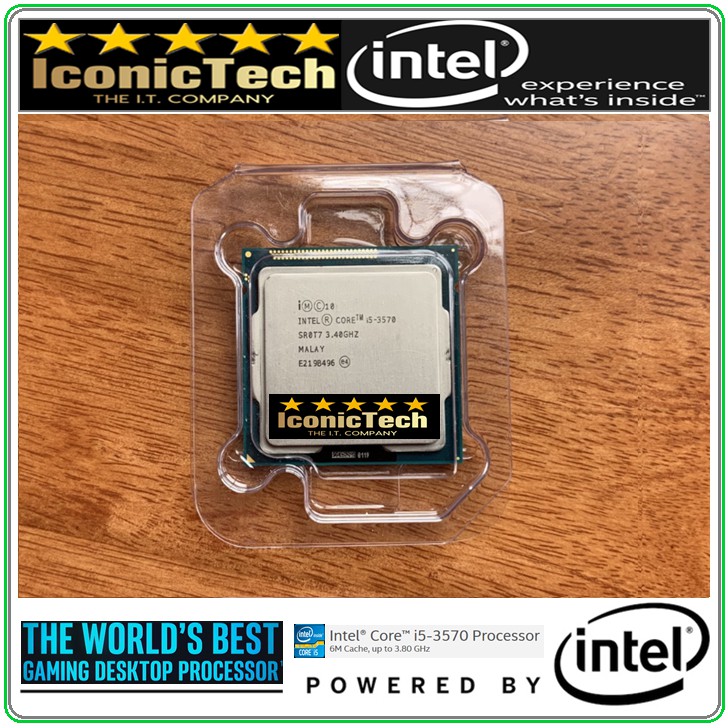 Intel Core i5-3570 Processor LGA 1155 3rd Gen Processor (Used) | Shopee ...