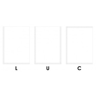 CBE A4 PVC Clear Transparent U shape 9102A, C Shape 9101A, L Shape ...