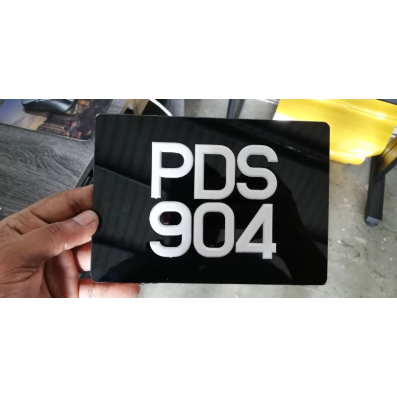 NOMBOR PLATE MOTOR LULUS JPJ (STANDARD SPEC) | Shopee Malaysia