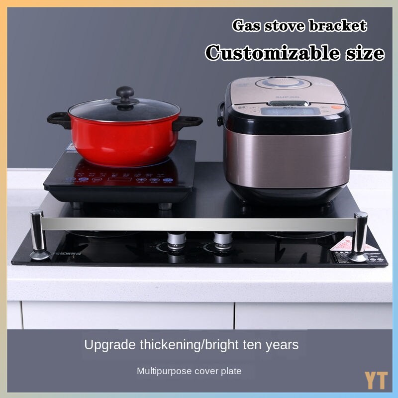 Customizable size stainless steel gas stove cover plate cover induction ...