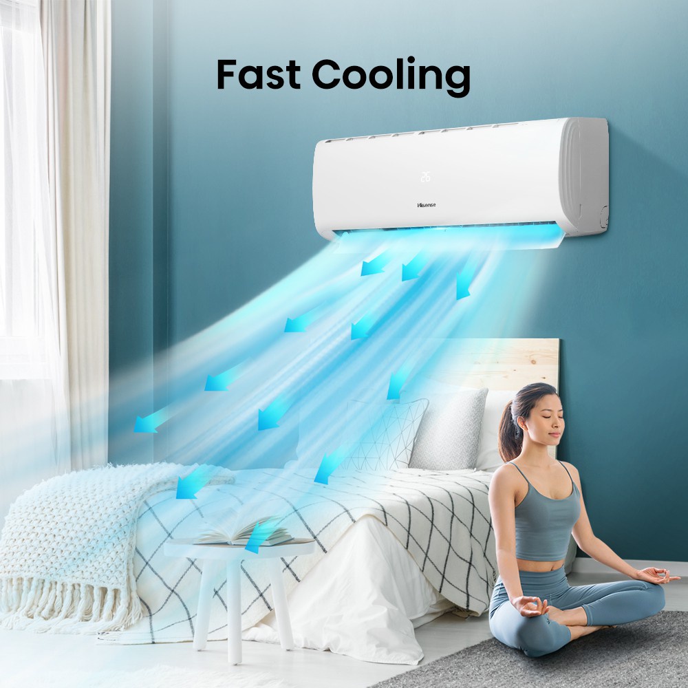 Hisense 1.5HP R32 Standard Air Conditioner/ Air Con / Smart Mode /Auto ...