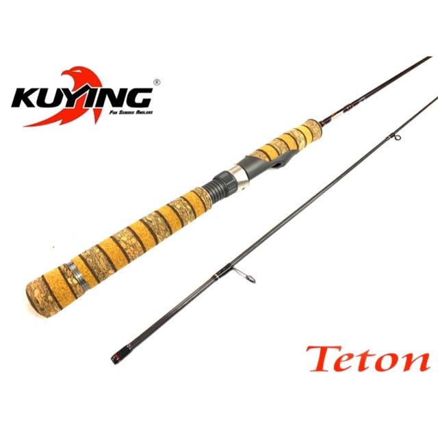 KUYING Teton Ultra Light Spinning & Baitcasting Rod Joran Pancing ...