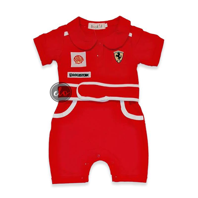 Car Racer Costume Ferrari Romper | Shopee Malaysia