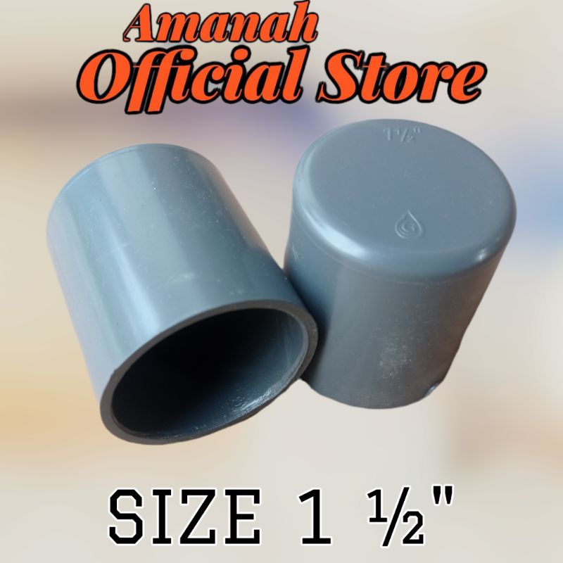 DOP 1/2 inch Good precision 1/2 inch pvc pipe cap | Shopee Malaysia
