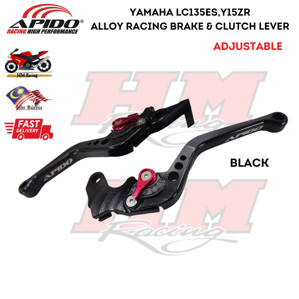 ALLOY RACING BRAKE CLUTCH LEVER SET - LC135ES , Y15ZR // EGO,EGOS,EGO-LC,NOUVOLC,SOLARIZ,AVANTIZ ...