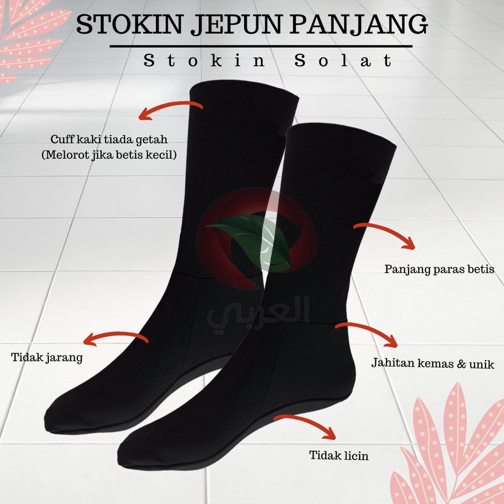 NEW- Stokin Jepun Panjang/Stokin Solat/ Stokin Tebal/Stokin Lycra tebal ...