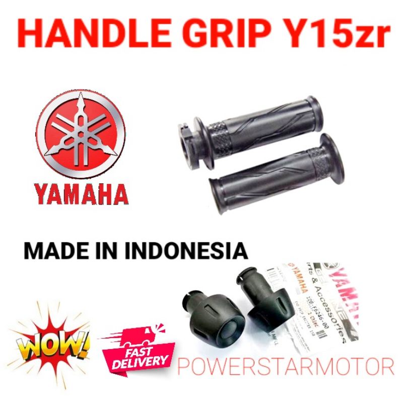 HANDLE GRIP WITH YAMAHA ORIGINALOEM Y15/Y15ZR /16ZR EXCITER150 ...