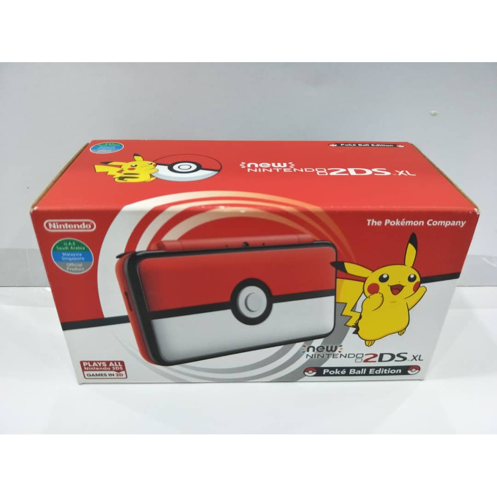 Nintendo New 2DS XL Poke Ball Limited Edition Console (Asia/US)(NEW ...