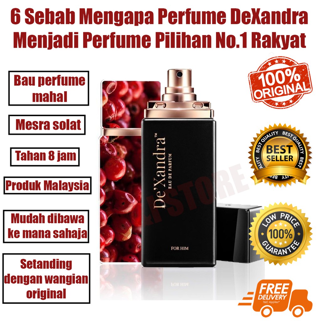 🔥[100% ORIGINAL]🔥 Perfume Dexandra EDP 35ml for Him | Shopee Malaysia
