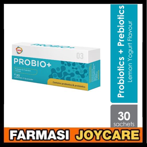 GKB Probio+ (Probiotics & Prebiotics Formula) 3g x 30 Sachets [EXP ...
