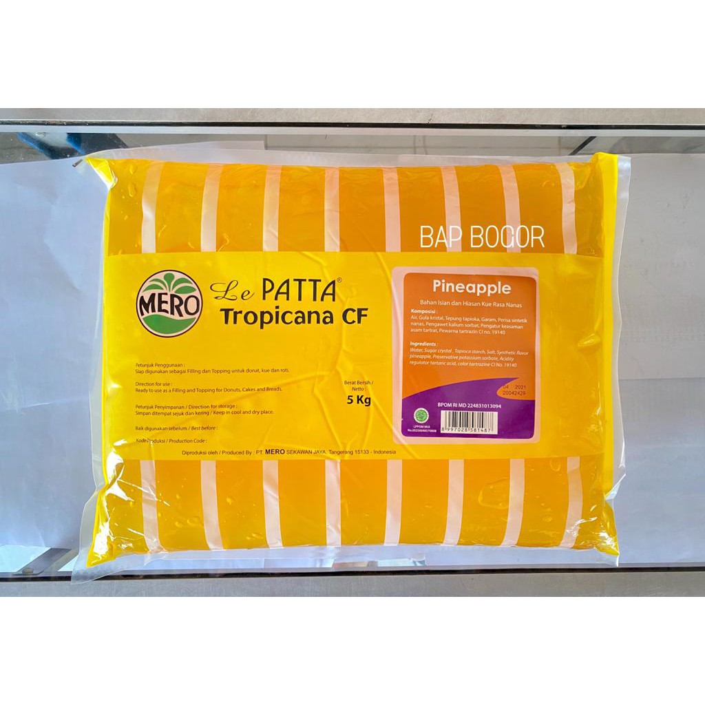 Mero Tropicana LePatta Jam 5KG | Shopee Malaysia