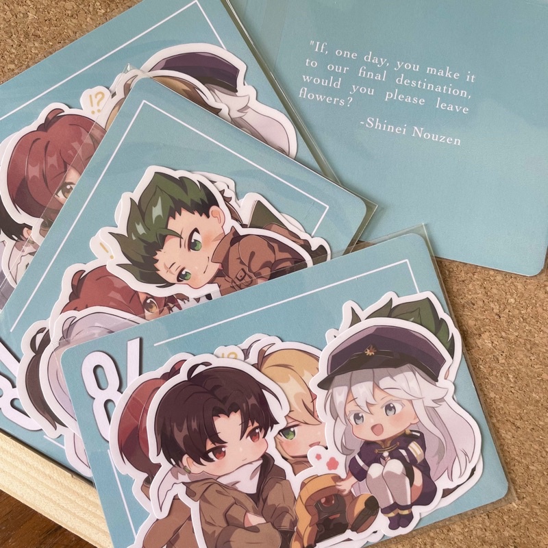 Eighty Six (86) Stickers | Shopee Malaysia