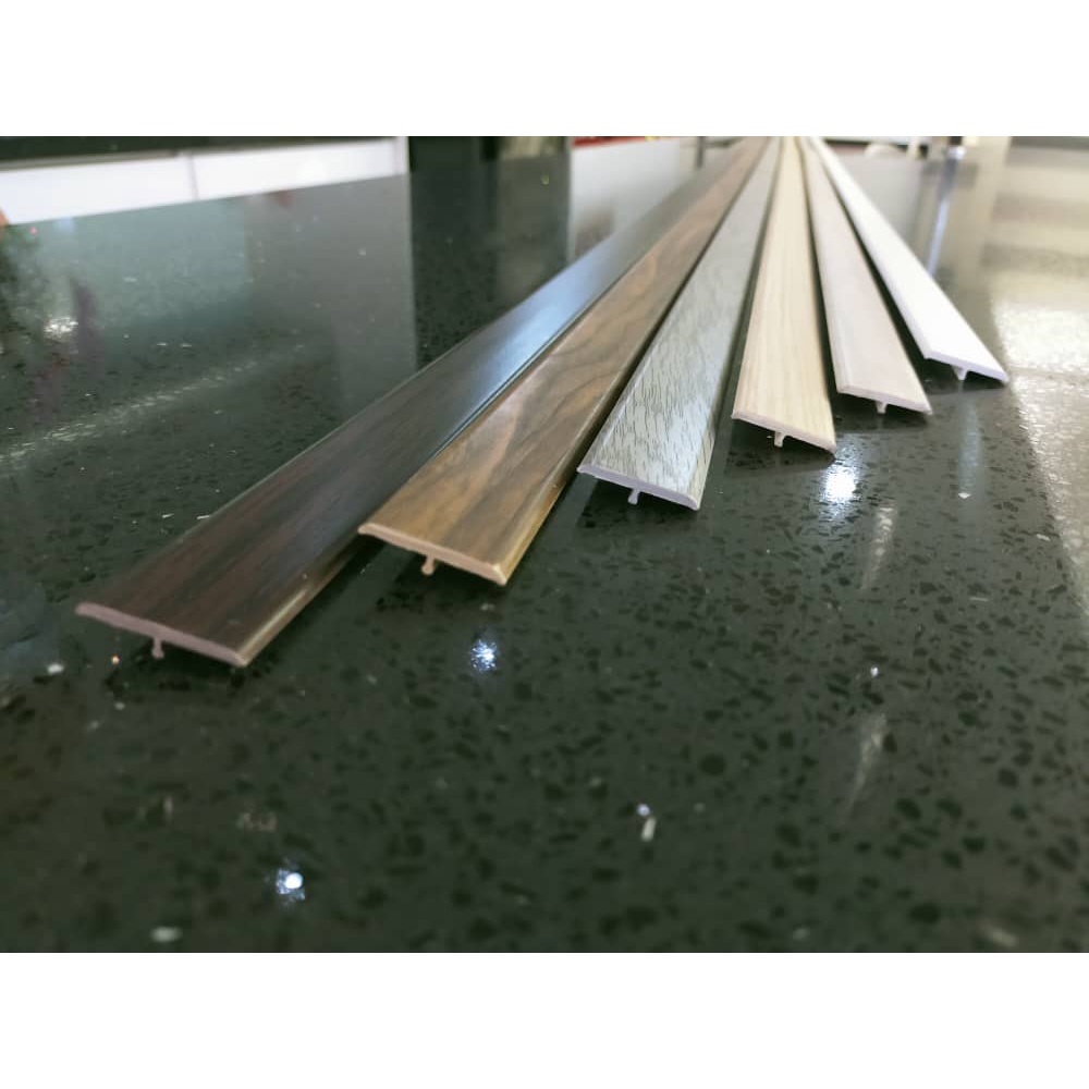 *NEW* Transition / T Profile for Vinyl & SPC Flooring (Cut half to 4.5 ...