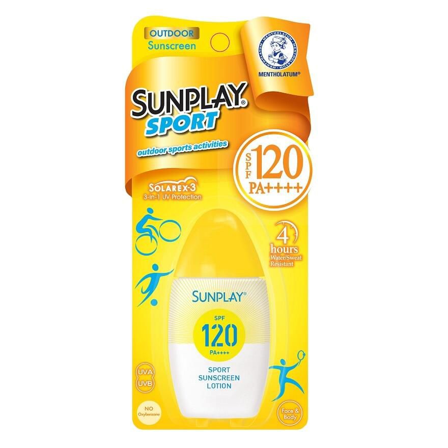 SUNPLAY SPORT SUNSCREEN LOTION SPF120 PA+++ 35GM | Shopee Malaysia
