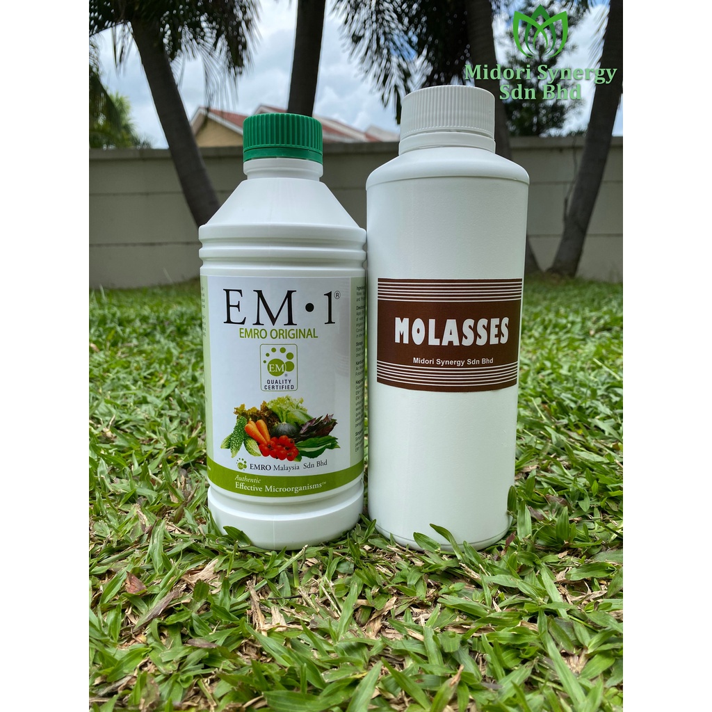 EM1 EM Emro original(1 litre) + Molasses(1 litre) | Shopee Malaysia