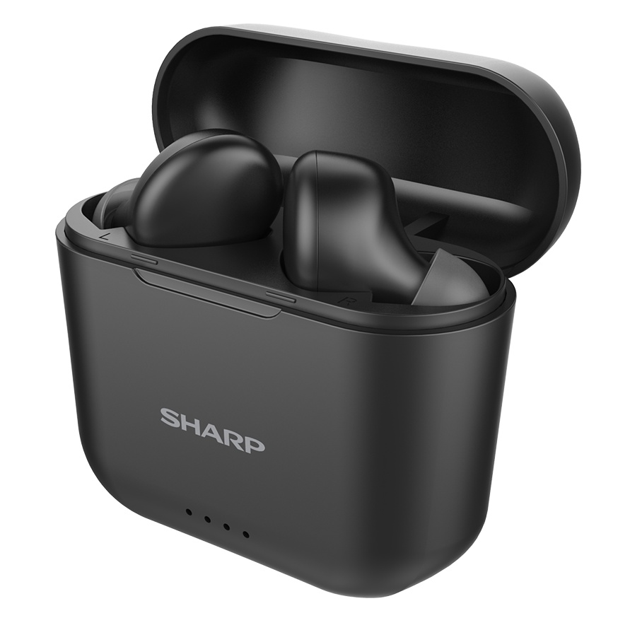 SHARP Wireless Charging Touch Control Earbuds built in Mic (2PCS) for ...
